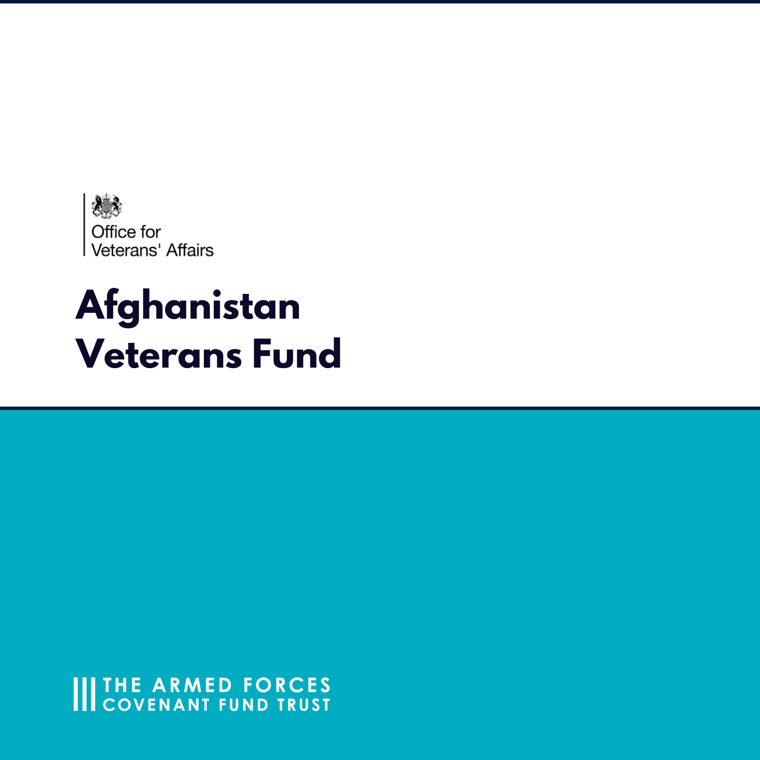 Afghanistan Veterans Fund : Armed Forces Covenant Fund Trust