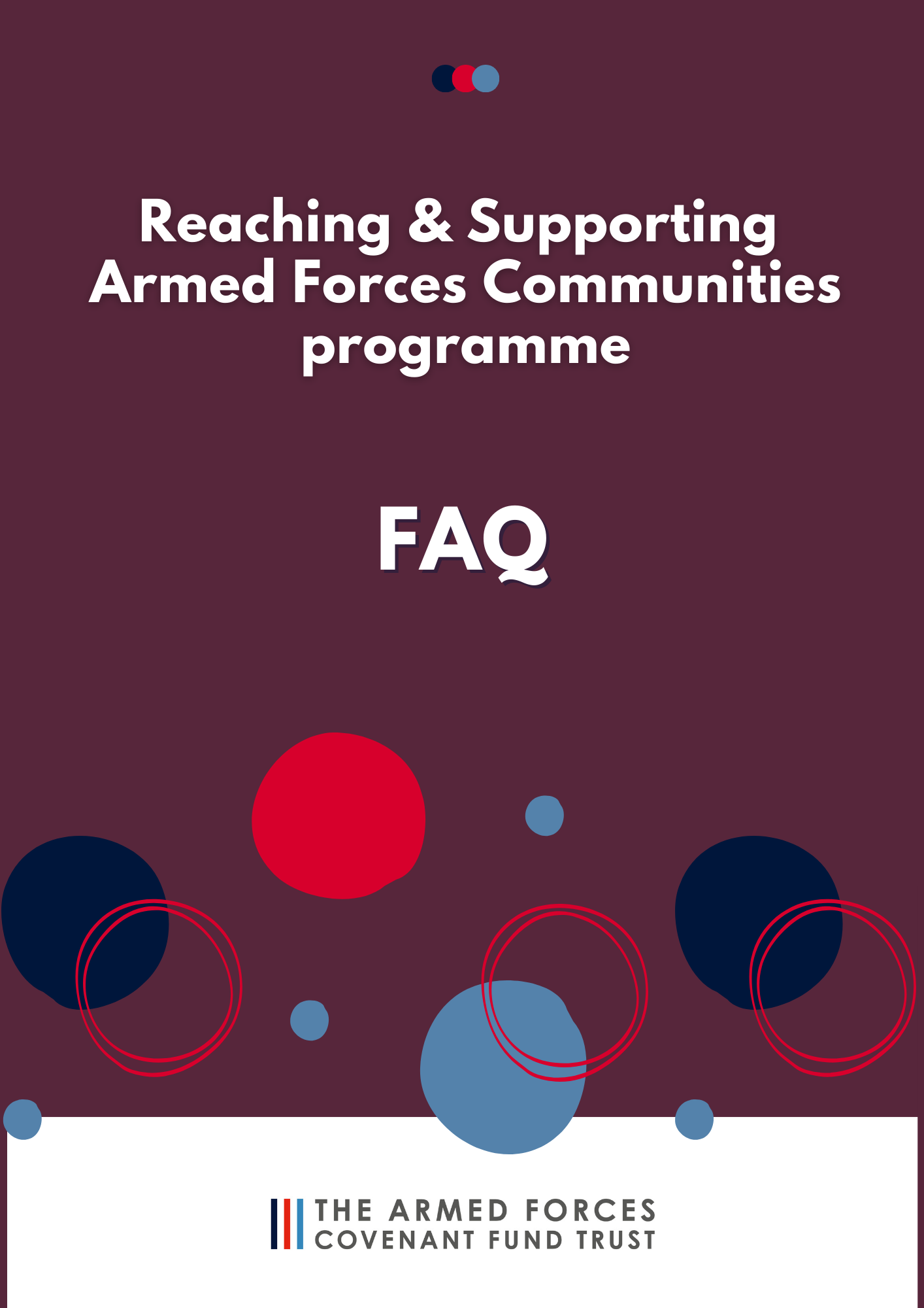 Reaching and Supporting Armed Forces Communities