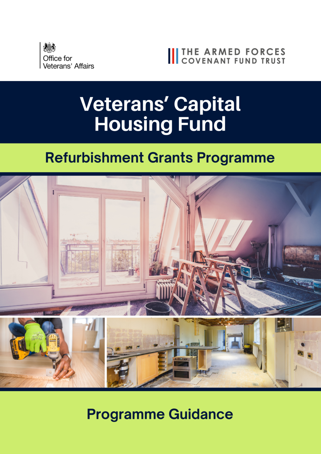 Refurbishment Grants Programme : Armed Forces Covenant Fund Trust