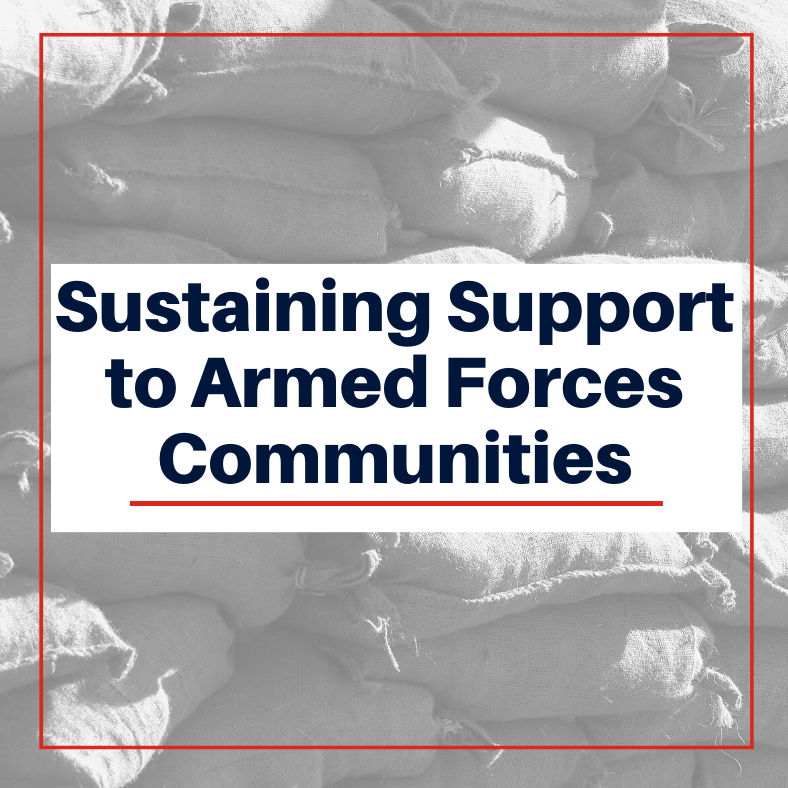 Sustaining Support to Armed Forces Communities programme : Armed Forces ...