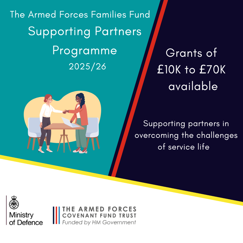 Supporting Partners Programme now open for new applications! : Armed ...