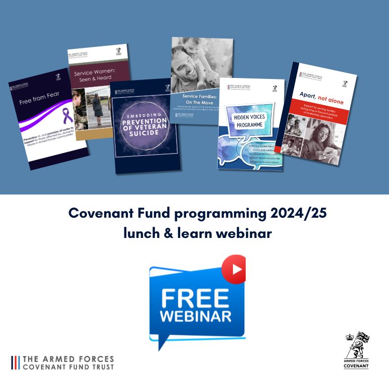 Covenant Fund Programming 2024/25 Webinar : Armed Forces Covenant Fund ...